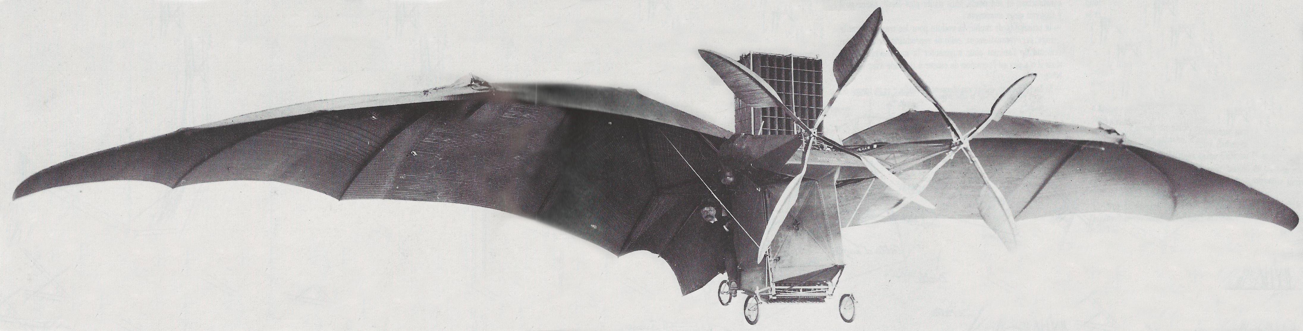 El Avion 3 de Clément Ader | elsecretodelospajaros